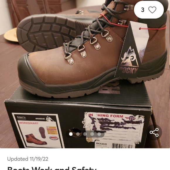 Rockies | Shoes | Mens Work Boots Composite Safety Toe | Poshmark